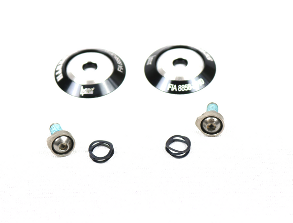 Black HANS Clips for Helmet